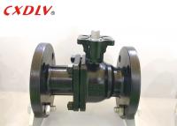 China PN40 CF8 WCB Water Ball Valve with PTFE Seat - DIN PN16 Pressure Rating, Sizes 65-150mm for sale