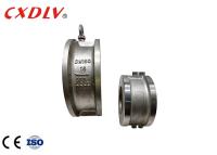 China DIN3202 PN16 Dual Plate Wafer Check Valve CF8 Body DN600 - Non Return Valve with 43-64mm Length Range for sale
