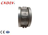 China Stainless Steel PN16 Dual Check Valve Duplex Double Discs for Sea Water Applications DN50-100 for sale