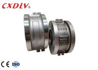 China DN150 Dual Plate Wafer Check Valve with EPDM Seat - 76mm Length, 218mm Diameter - Industrial Non-Return Valve for sale
