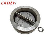 China DN150 EPDM Seat Wafer Type Check Valve Dual Plate Design PN16 for Industrial Piping Systems for sale