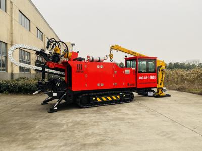 China Low Fuel Consumption 800KN 15T Underground Horizontal Pipe HDD Boring Machine for sale