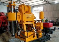 China 200 Meters Soil Test Drilling Machine Wheels Or Crawler Mounted Portable for sale