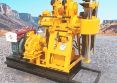 China 150m Small Borewell Machine for Soil Testing Sample Collection 15KW Diesel Rotary Drilling Rig for sale