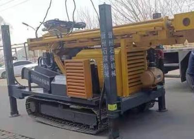 China ST 260 Water Well Drilling Rig 260m Depth 77kw Steel Crawler Mounted for sale