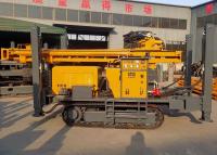 China 260m Depth Tractor Water Well Drilling Rig 77kw Diesel Engine Crawler for sale