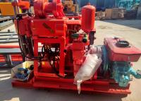 China Wheels Mounted Gk 200 Engineering Drilling Rig Mobile Equipment Diesel Power for sale