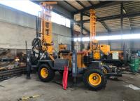 China Water Well 380V Crawler Drilling Rig Machine Driven By Diesel Engine for sale