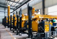 China Pneumatic Water Well Drilling Rig 200m Depth ST 200 for Rock Blasting Borehole for sale