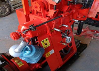 China Wheels Mounted Small Borehole Drilling Machine 150mm Diameter for sale