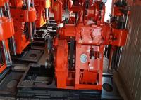 China Wheels Mounted Small Borehole Drilling Machine 150mm Diameter for sale