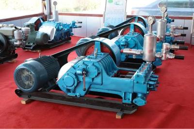 China BW250 Mud Pump - 15KW Horizontal Triplex Piston Pump for Water Well Drilling with 500kg Weight and 1100mm Length for sale