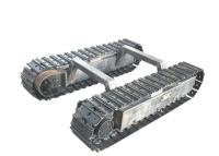 China OEM Rubber Crawler Track Undercarriage for Drilling Rigs - 3T/3.5T Capacity, 3400×1720×1500mm Dimensions for sale