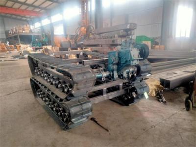 China Alloy Steel Crawler Track Undercarriage 3T/3.5T Capacity 3400x1720x1500mm for Drilling Equipment for sale