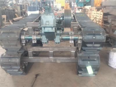 China Hydraulic Motor Walking Crawler Track Undercarriage For Electric Drill Rig for sale