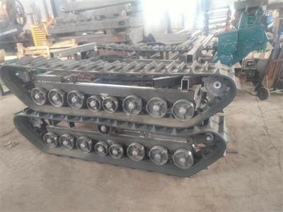 China Custom Rubber Crawler Track Undercarriage 3400x1720mm for Engineering Drilling Machines for sale