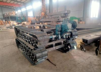 China 3 Ton Loading Capacity Crawler Track Undercarriage Transporter for Gold Mining Drilling Rig for sale
