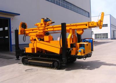 China Hydraulic System RC Crawler Engineering Crawler Mounted Drill Rig 3 Meter Rod Length For Exploration for sale