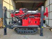 China Large Water Borehole Air Powered Drilling Rig 260m Depth for sale