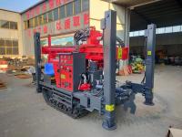 China 6000kg Pneumatic Water Well Drilling Rig 280m Depth Mud and Air Borehole Machine for sale