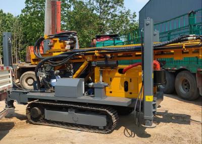 China Shitan ST 450 Pneumatic Water Well Drilling Rig 450m Depth 30T Lifting Force for sale