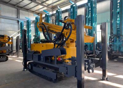 China 6000kg Pneumatic Water Well Drilling Rig 280m Depth Mud and Air Borehole Machine for sale