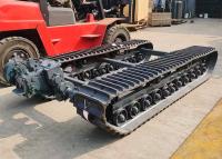 China Strong Wheels Rubber Crawler Track Undercarriage 4T for Water Borehole Drilling Machinery 3600x1850x1600mm for sale