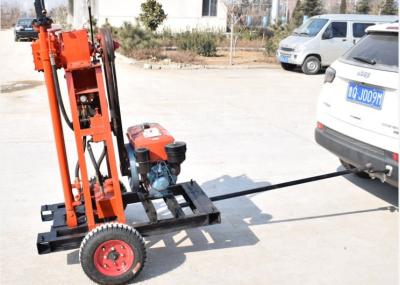 China 5.7KW Portable Core Drilling Rig 50m Depth Hydraulic Sampling Machine ST 50 for sale
