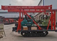 China Exploration Wheels Mounted Gk 200 Crawler Mounted Drill Rig Durable Strong for sale