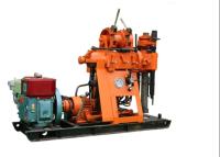 China Durable Geological Drilling Rig Machine , Hydraulic Crawler Drilling Rig With 100 Meters Depth for sale