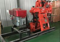 China 18 HP Diesel Engine Powered Core Drill And Rig With 150 Meters Capacity for sale