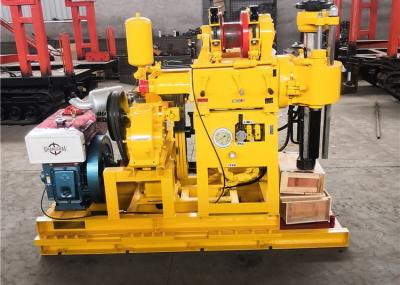 China XY-1 Portable Geological Exploration Drilling Rig 100m Depth 42mm Rod Diesel Engine for sale