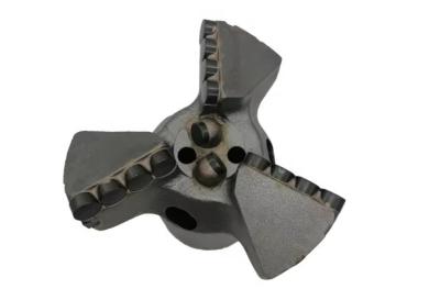 China Golden PDC Drag Bits 75mm-600mm for Soft Medium Formations | 4-Wing HDD Hole Openers for sale