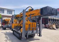 China Truck Mounted Borehole Drilling Machine With 30T Winch Lifting Force for sale