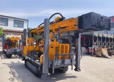China Truck Mounted Borehole Drilling Machine With 30T Winch Lifting Force for sale