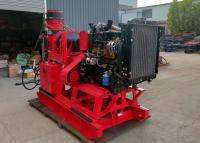 China XY-2B Crawler Mounted Hydraulic Water Well Drilling Rig 500m Depth 22kW Motor for sale