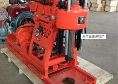 China Easy Movement GK 200 Soil Test Drilling Rig Machine for Sample Engineering With 50 mm Drilling Rod for sale