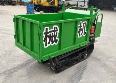 China Mini Crawler Dumper 0.8T Hydraulic Dump Track Transporter for Garden Farm for sale