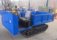 China 2 Ton Mini Crawler Dumper Track Transporter with Hydraulic Dump for Engineering for sale