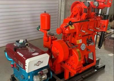 China 200 Meters Drilling Depth Steel Exploration Engineering Drilling Rig Machine for sale