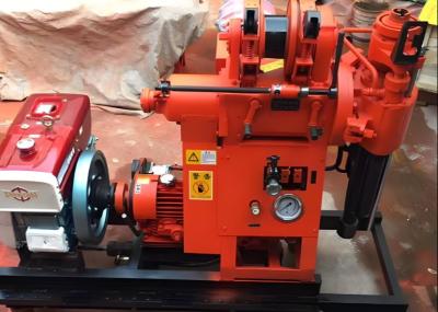 China Shitan GK 200 Diesel Engine Engineering Drilling Rig 200m Depth 50mm Rod for Sample Coring for sale