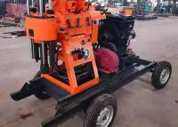 China Shitan GK 200 Portable Engineering Drilling Rig 200m Depth Diesel Engine for sale