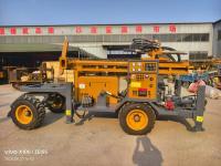 China 200m Drilling Depth Powerful Water Well Drilling Rig With Fast Drilling Speed Large Hole Diameter for sale