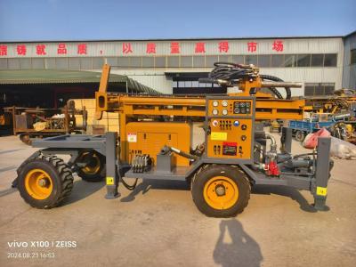 China 200m Drilling Depth Powerful Water Well Drilling Rig With Fast Drilling Speed Large Hole Diameter for sale