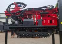 China ST 200 Crawler Mounted Drill Rig With 76mm Drilling Rods For Rocky Area Drilling for sale