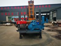 China Shitan ST 200 Crawler Mounted Hydraulic Borehole Drilling Rig 200m Depth 3m Rods for sale