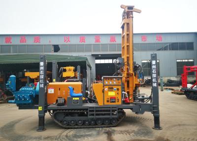 China Shitan ST 200 Crawler Mounted Hydraulic Borehole Drilling Rig 200m Depth 3m Rods for sale