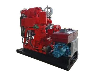 China GK200 Crawler Mounted Water Well Drilling Rig 200m Depth 75-300mm Borehole for sale