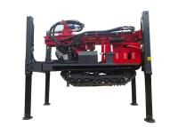 China Crawler Mounted Hydraulic Water Well Drilling Rig With 260m Depth for sale