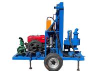 China Home Hydraulic Water Well Drilling Machine  With  Diesel  Engine for sale